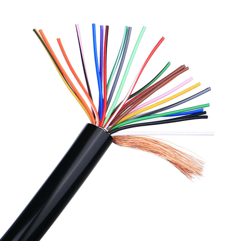 Copper Braided Shielded PVC Cable with High EMC Performance