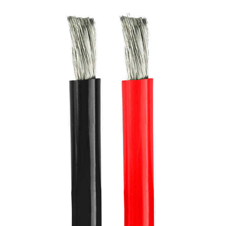 Twisted Wire Highly Flexible 24AWG Tinned Copper Coated Silicone Rubber Insulated Electric Cable ...