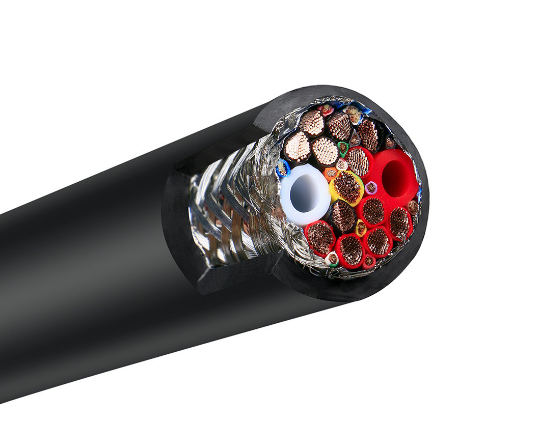 Low Temperature Flexibility Tinned Copper High Power Liquid Cooling EV ...