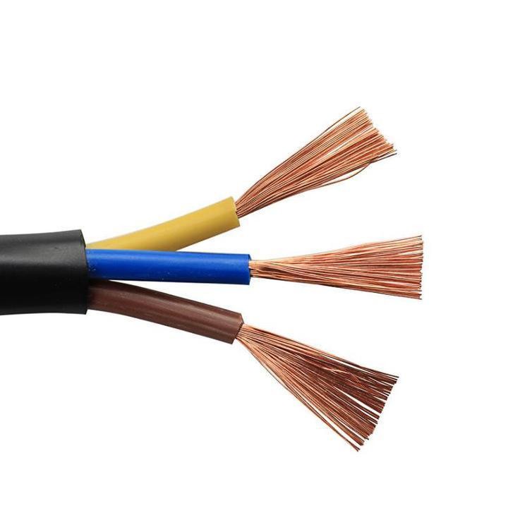 Underground PVC Rubber Coated Flexible 0.5mm2 Electrical Cable for ...