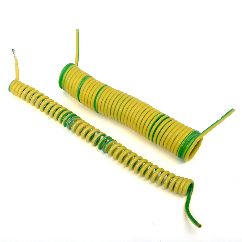 PUR Silicone Low Voltage Cable Spiral Coiled CCC Certified For Robot