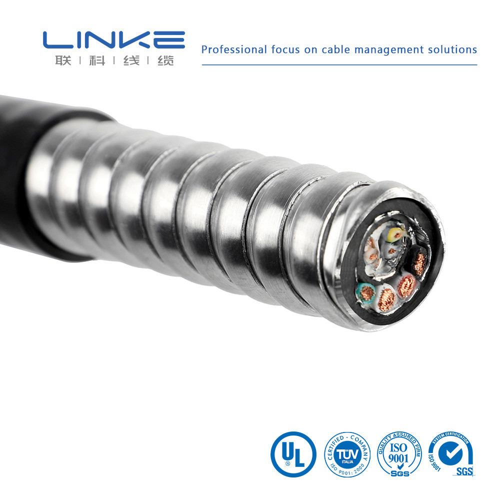 XLPE/PVC/AIA/PVC Multi-conductor Armoured Control Cable Armoured Cable ...