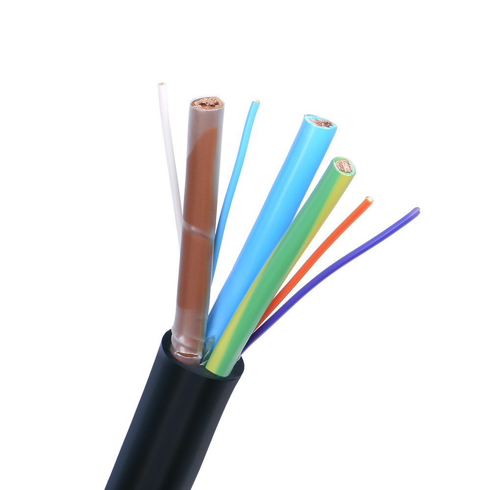 Multi Core Flexible PVC Sheath Composite Access Control Cable ...