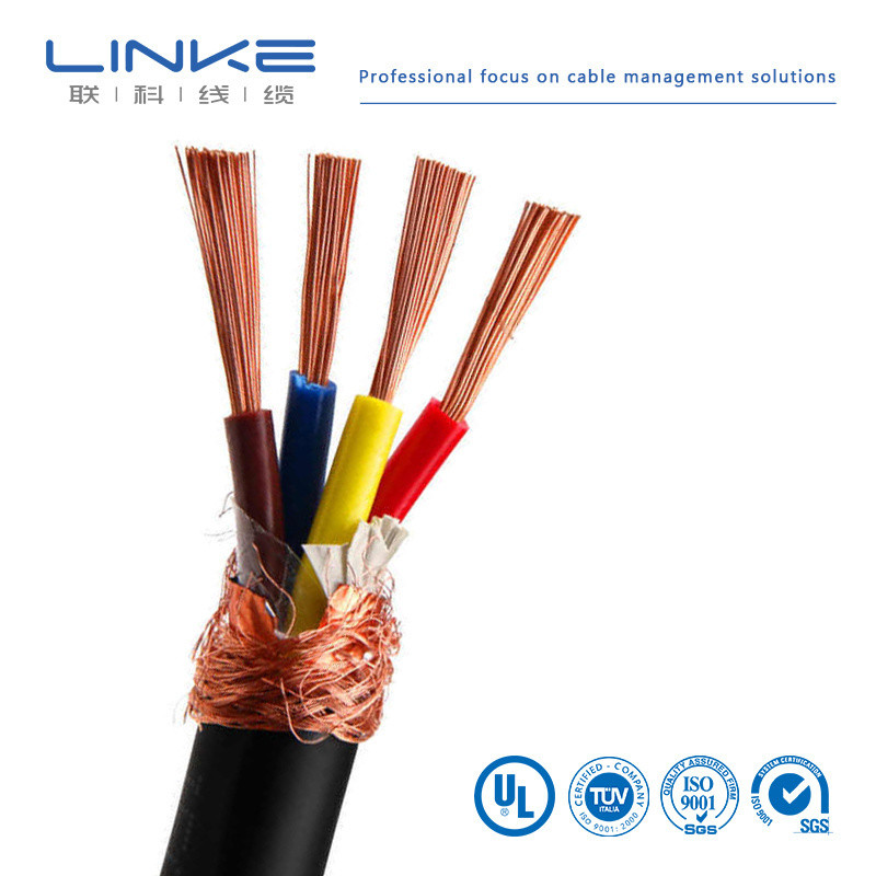 Tinned Copper Multi Core Control Cable Wire 300V For Equipment Control ...